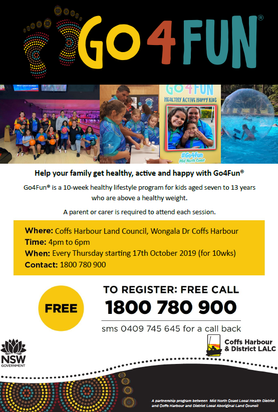Coffs LALC partners with Health in Go4Fun. - Coffs Harbour and District ...